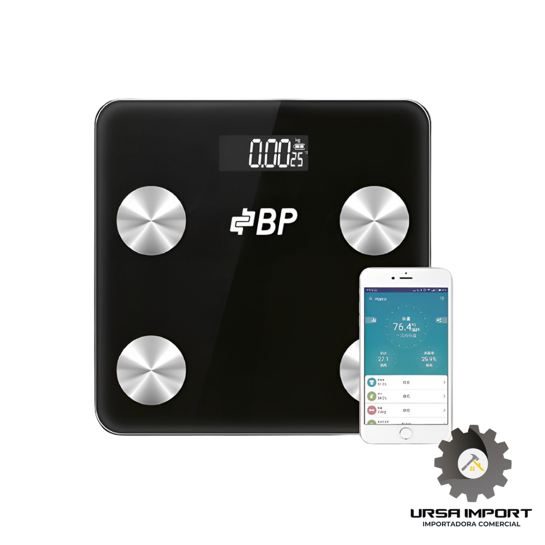 Balanza Corporal Digital Ultra Precisa 180kg Bluetooth | Ursa Import ...
